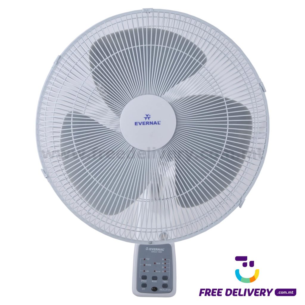 Evernal Wall Fan 16 inch with remote control. PULW40TB-RR - The ...